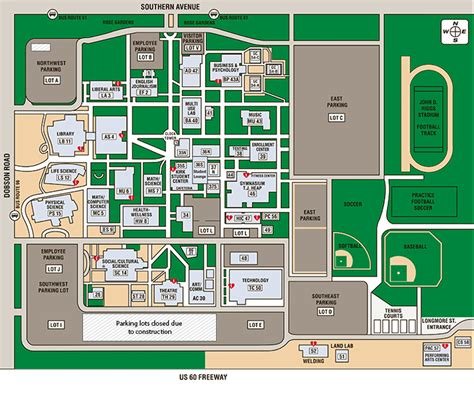 Dobson High School Campus Map At Albert Jarman Blog
