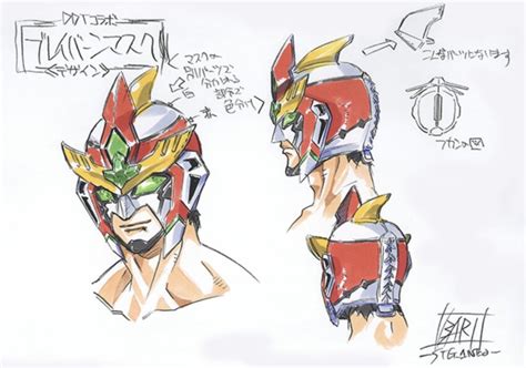 Oobari Masami Bravern Yuuki Bakuhatsu Bang Bravern Analogous Colors