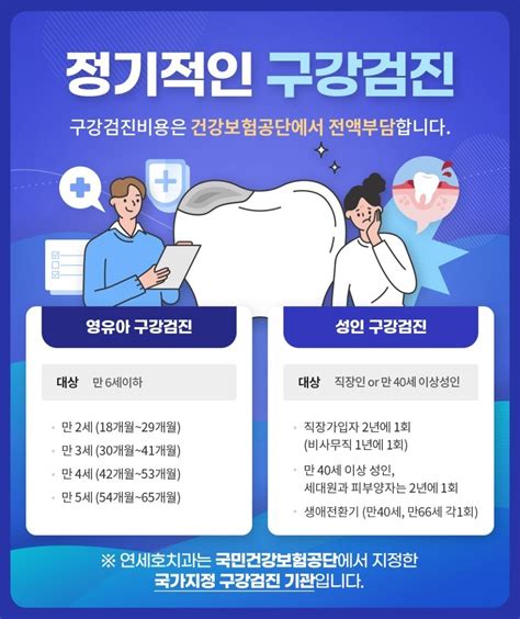 국가지정 구강검진기관 연세호치과