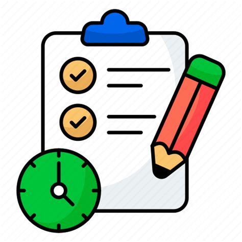 Task Deadline Time Duration Timeline Target Icon Download On