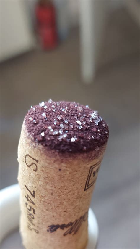 These Wine Diamonds I Found On The Cork Of My Chianti Rmildlyinteresting