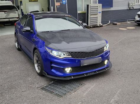 올뉴k5 바디킷 튜닝 제이커스텀파츠에서 풀 바디킷 장착 했어요 ~ 네이버 블로그