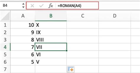 Excel Roman Function Sheet Leveller