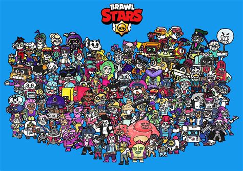 Brawl Stars Character Roster Illustration Oc Rbrawlstars