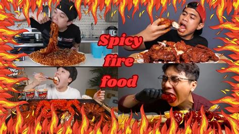 Asmr Hotspicy Fire Food Delicioussm Mukbang Food Asmr Spicy