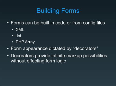 Building Web Applications With Zend Framework Ppt
