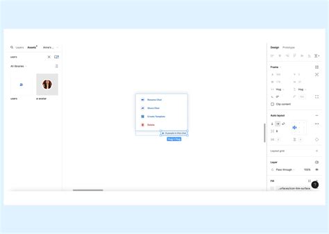 15 Minute Tutorial Building A Chat Context Menu Using A Figma Design System A Resource Hub