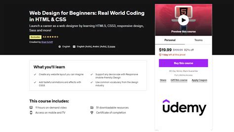 10 Best HTML Courses For Beginners In 2025