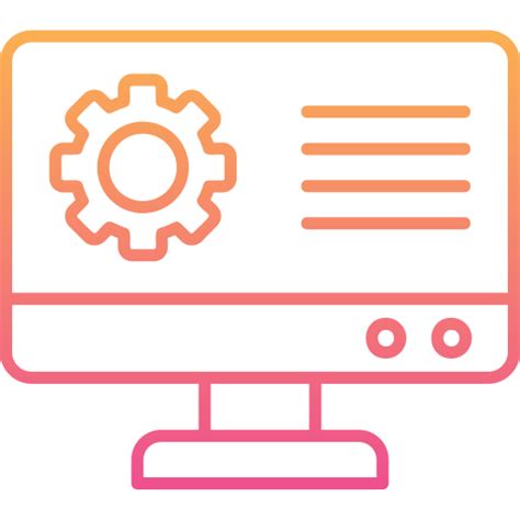 Software Development Generic Gradient Outline Icon