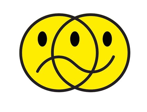 Happy And Sad Faces Cartoon