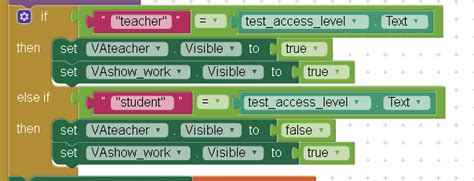 having issues with comparing texts mit app inventor help mit app