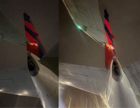 台媒长荣航空客机在旧金山起飞前与另一架美国客机发生擦撞现场画面曝光