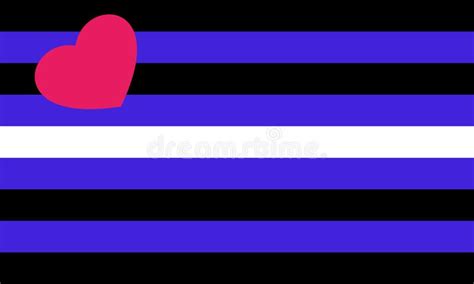 Fat Flag One Of A Sex Fetish Communities Sign Stock Vector