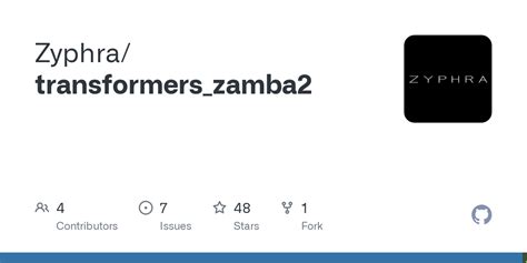 GitHub Zyphra Transformers Zamba
