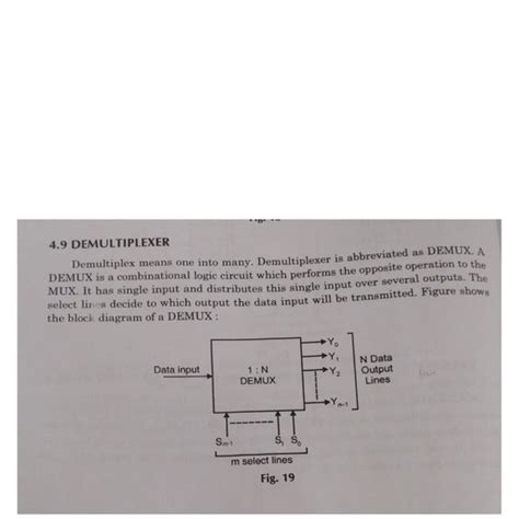 Dmux Encoder Decoderpdf Digital Electronics Notes Teachmint