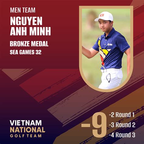 Lê Khánh Hưng và Nguyễn Anh Minh viết nên lịch sử golf Việt tại SEA Games