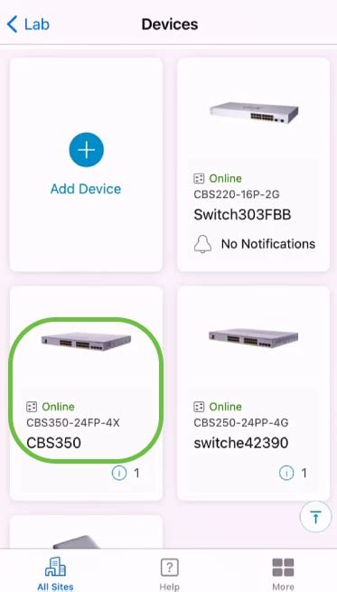 Upgrade Firmware Using Cisco Business Mobile App Cisco