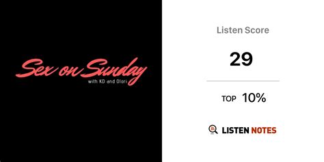 Sex On Sunday With Kd Podcast Kd Diouf Listen Notes