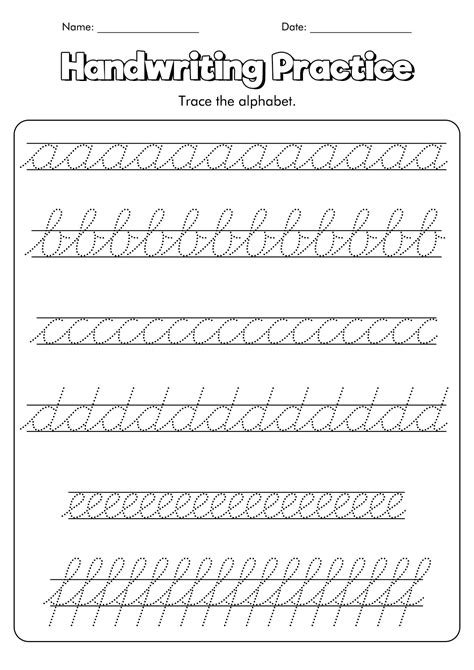 Best 13 Cursive Handwriting Practice Sheets Free Pdfs Sor Aligned Artofit