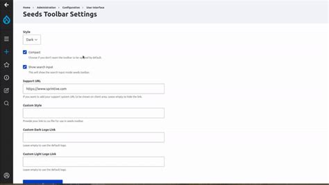 Seeds Toolbar New Drupal Administration Toolbar