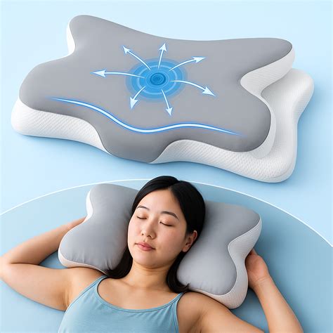 Butterfly Shaped Memory Foam Ergonomic Pillow · Mavigadget