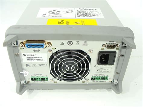 Keysight Agilent E3648A 100W Dual Output Power Supply Two 8V 5A Or 20V 2 5A EBay