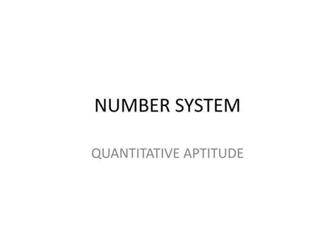 Number System Pptx Computing Technology And Computing