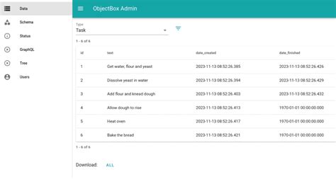 Data Viewer For Objects Announcing Objectbox Admin