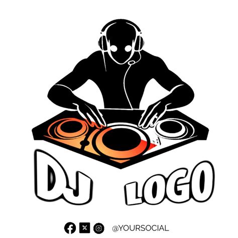 Copy Of Dj Logo Disk Jockey Logo Music Producer Log Postermywall