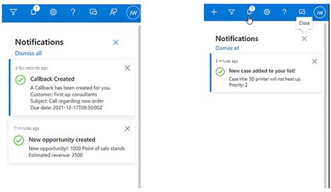 Introducing Dynamics 365 In App Notifications Ans