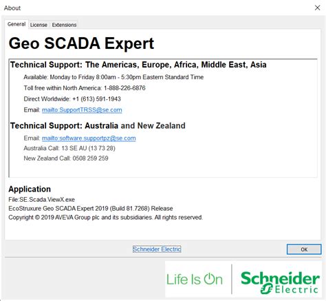 Determine Your Clearscada Or Geo Scada Version Schneider Electric Community