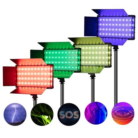 Led Panel With Dimmer And Rgb ლედ პანელი დიმერით Rgb მეორადი და