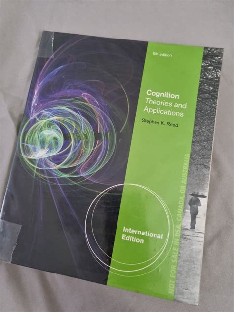 Cognition Theories And Applications Hobbies And Toys Books And Magazines Textbooks On Carousell