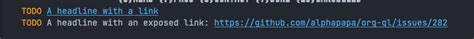 Links With Descriptions Not Linkified In Org Ql View · Issue 282 · Alphapapaorg Ql · Github