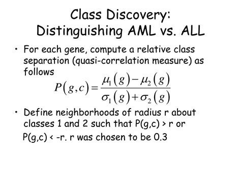 Ppt Application Of Class Discovery And Class Prediction Methods To