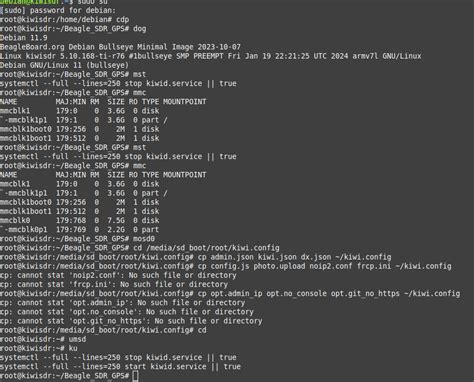 debian 11 upgrade for kiwis using beaglebone green black — kiwisdr