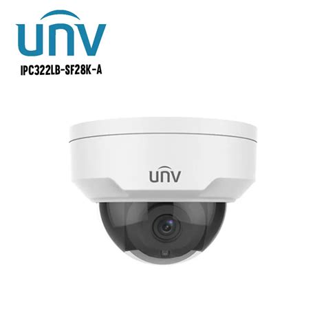 Uniview 2MP HD IP Dome Network Camera IPC322LB SF28K A AC GHAR