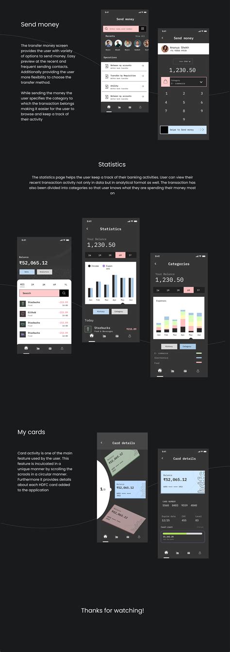 HDFC Banking App Redesign Behance