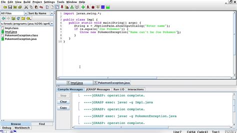 Custom Exceptions Youtube