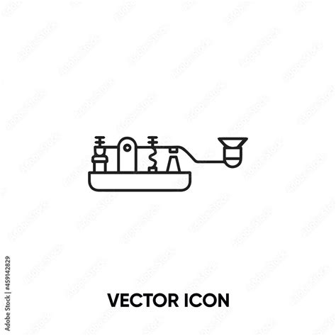 Morse Code Vector Icon Modern Simple Flat Vector Illustration For Website Or Mobile App Morse