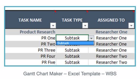Gantt Chart Maker Excel Template Eloquens
