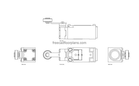 8 Module Switch Board Free Cad Drawings 8 Module Switch Board Free Cad Drawings