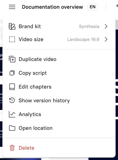Mastering The Synthesia Editor Synthesia Docs