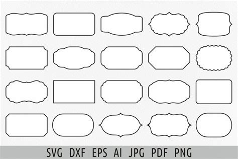 Label Shapes Template