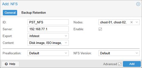 Nfs Configuration On The Host Dell Powerstore Deploying Proxmox