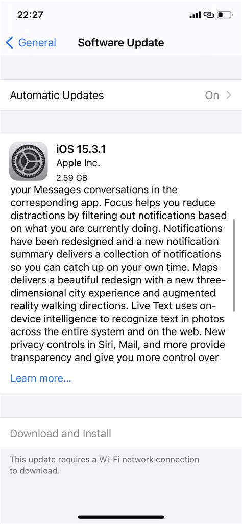 I Cant Update My Ios Apple Community