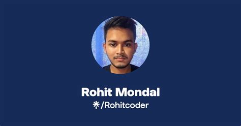 Rohit Mondal Linktree