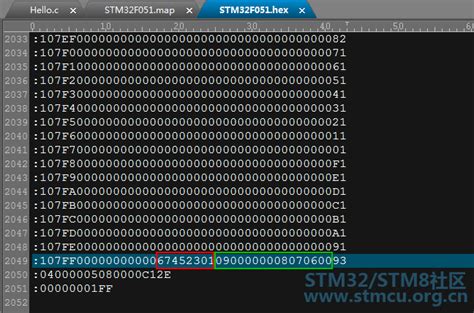 Flash 使用attribute，於指定位置放入固定變數問題 Stm32 论坛 意法半导体stm32stm8技术社区