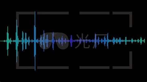 声波特效声波素材声波图标大山谷图库