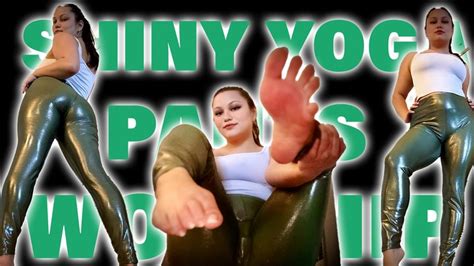 Shiny Yoga Pants Worship 4k Dominant Jade Sun Clips4sale